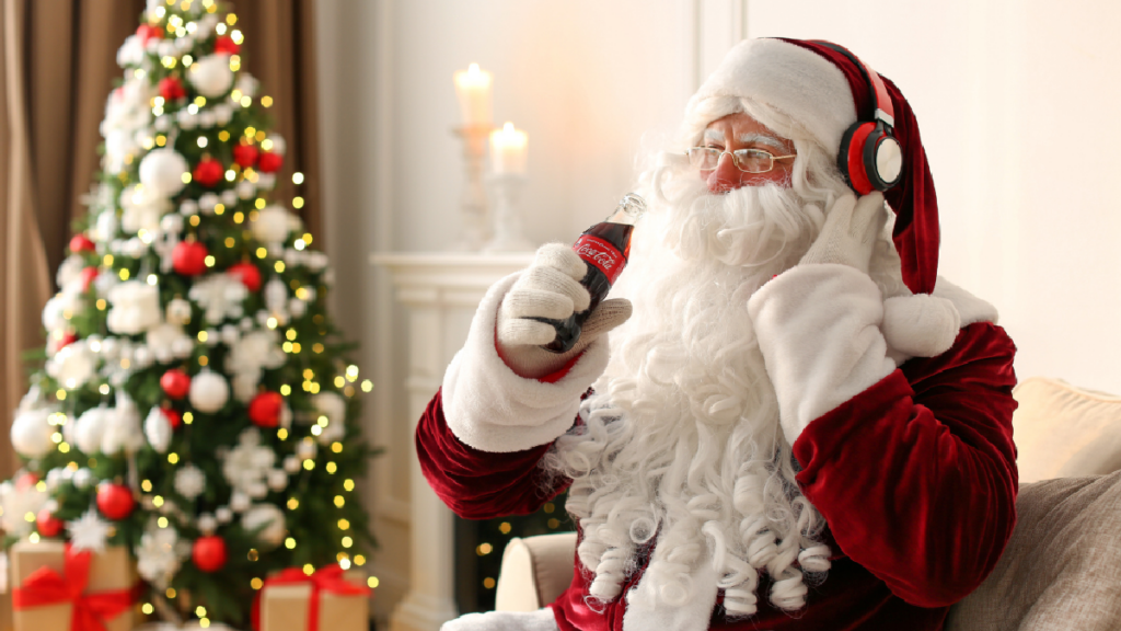 Why the Coca Cola Santa was a costume bearded Santa and now the real ...